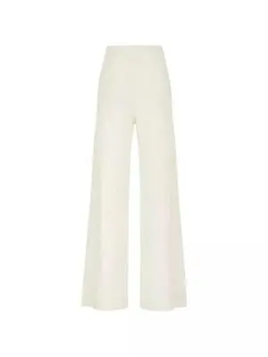 Fabiana Filippi Sequin-embellished Wide Leg Trousers