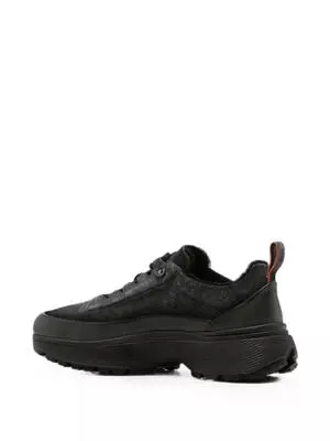 Santoni Bounce Panelled Sneakers