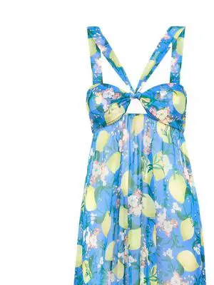 La Perla Amalfi Twist Maxi Dress