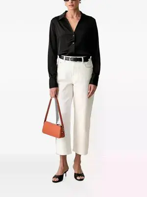 Guess Satin Finish Long Sleeve Shirt