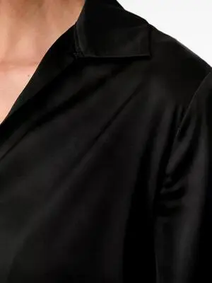 Guess Satin Finish Long Sleeve Shirt