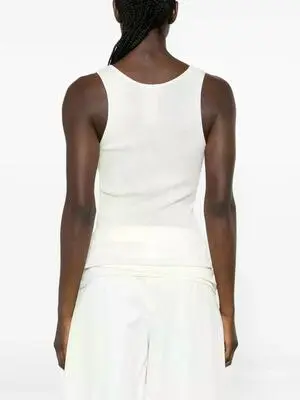 THE ROW Danel Ribbed-knit Top