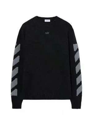 Off-White Diag Fuzzy-knit Sweater