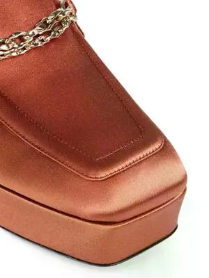 Zimmermann Chain-embellished Platform Pumps