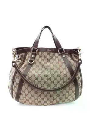 Gucci 2000s Gg Abby Canvas Tote Bag - Neutrals