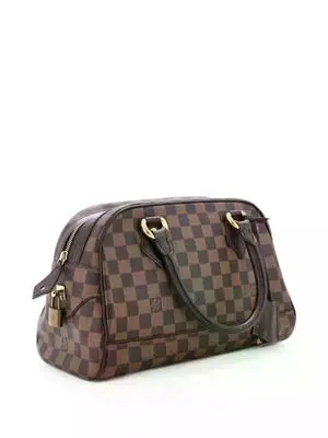 LOUIS VUITTON Duomo Boston Bag Damier Handbag