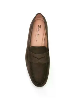 Santoni New Carla Penny Loafers