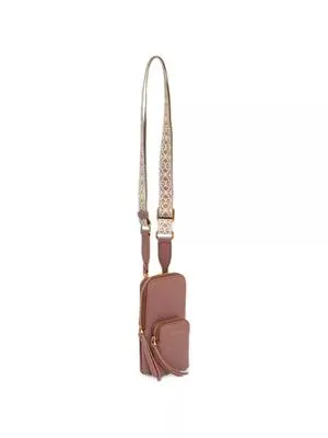 COCCINELLE Mini Pixie Grained Leather Phone Bag