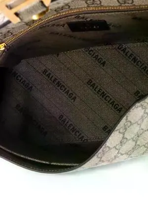 Gucci X Balenciaga The Hacker Project Hourglass Top Handle Bag