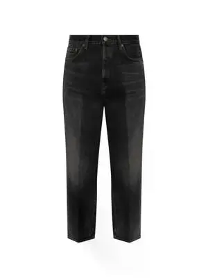 HAIKURE Betty Faded-effect Jeans - Black