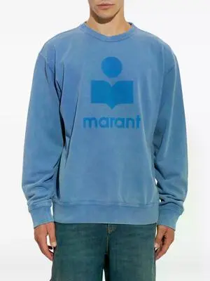 MARANT Mikoy Logo Sweatshirt - Blue