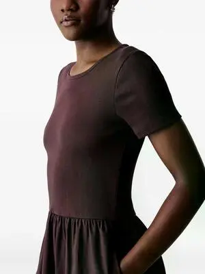 Marc O'polo Gathered-skirt Midi Dress