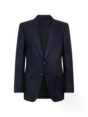 TOM FORD Prince Of Wales Check Single-breasted Jacket