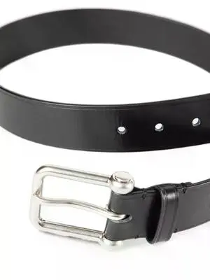 ANN DEMEULEMEESTER Buckle-fastening Leather Belt
