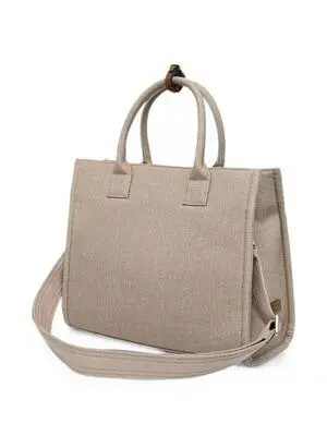 Marc O'polo Medium Logo-embroidered Tote Bag