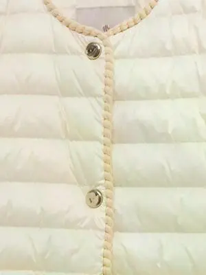 Moncler Braided-trim Quilted Jacket