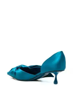 JIMMY CHOO Bow-detail Pointed-toe Pumps