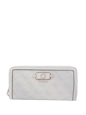Guess Lindsey Logo-print Wallet - Neutrals