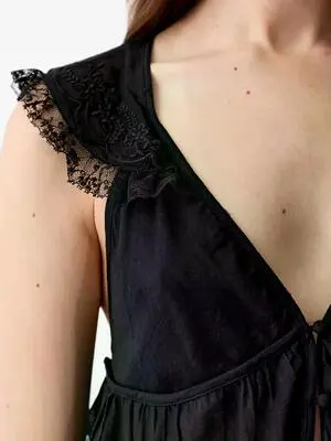 HOSS INTROPIA Celeste. Lace-trim Embroidered Blouse