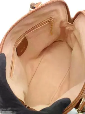Gucci 2000s Bamboo-handle Leather Tote Bag
