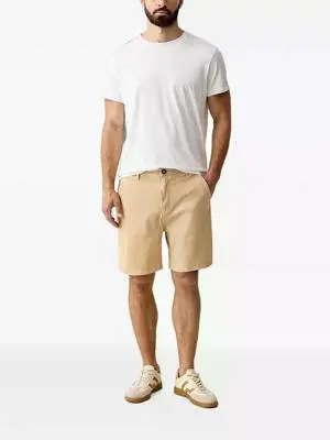 Hurley Logo-patch Zip-pocket Shorts - Neutrals
