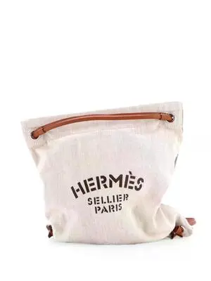 Hermès Aline Bag Toile Mm Crossbody Bag - Neutrals