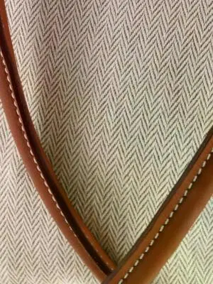 Hermès Aline Bag Toile Mm Crossbody Bag - Neutrals