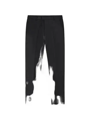 Boggi Milano Trousers In Technical Fabric B Tech - Black