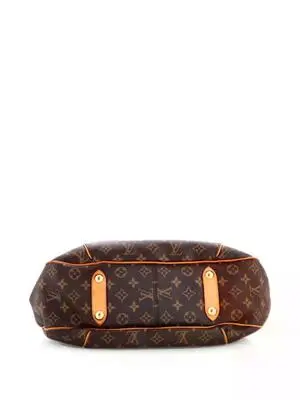 LOUIS VUITTON Monogram Canvas Galliera Pm Hobo Bag - Brown