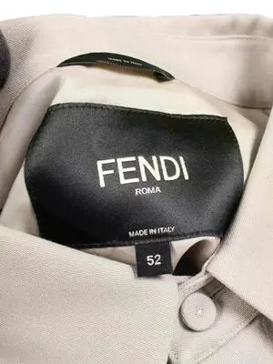 Fendi Ff Logo Embroidery Shirt