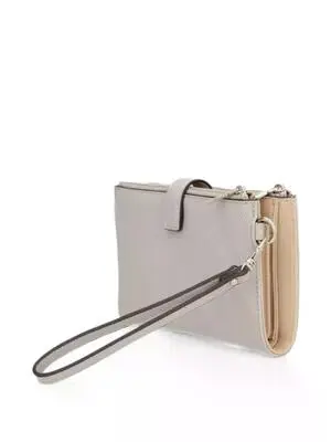 Guess Logo-plaque Wristlet Wallet