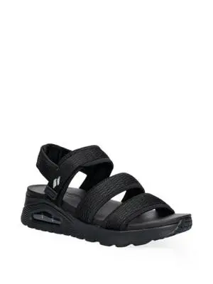 Sketchers Uno Touch-strap Platform Sandals