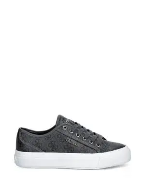 Guess Jelexa Monogram-print Sneakers - Grey