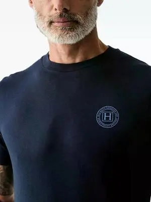 HACKETT LONDON Logo-print Crew Neck T-shirt