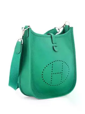 Hermès Evelyn Bag Gen Iii Clemence Tpm Crossbody Bag - Green