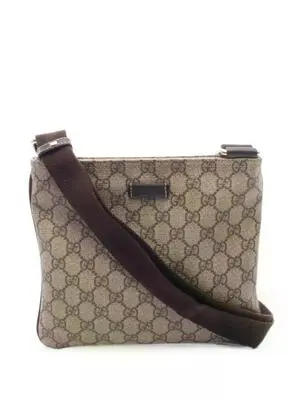 Gucci 2010s Gg Supreme Shoulder Bag - Neutrals