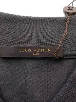 LOUIS VUITTON 2010s Horizontal-stripe Polo Shirt