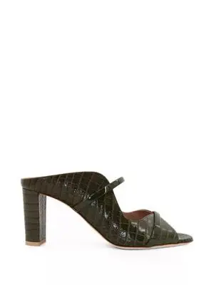 MALONE SOULIERS Norah Crocodile-effect Sandals