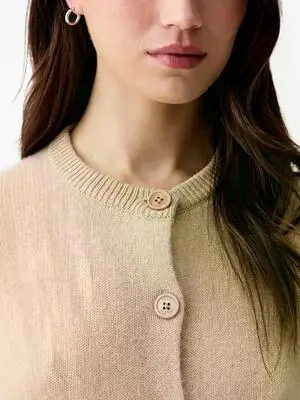JOOP! Buttoned Ribbed-trim Cardigan