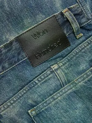 WON HUNDRED Faded Panelled Jeans
