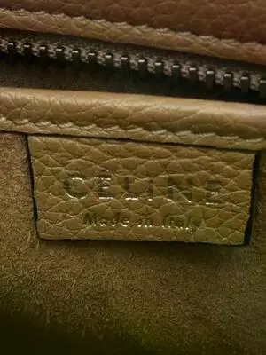 Celine 2000s Luggage Nano Shoulder Bag - Neutrals