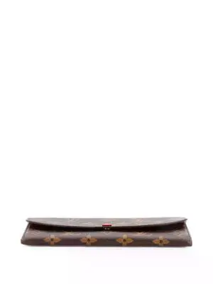 LOUIS VUITTON Emilie Wallet Monogram Canvas Small Wallets