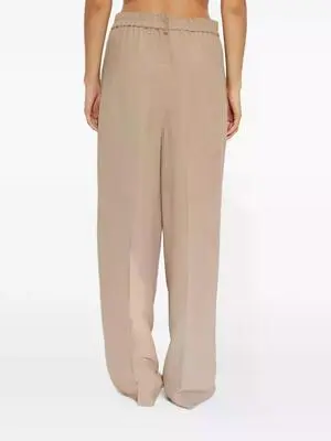 Fabiana Filippi Beige Cady Trousers