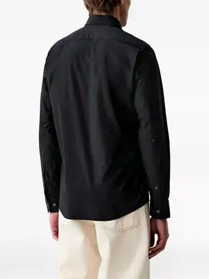 Marc O'polo Logo-embroidered Long-sleeve Shirt