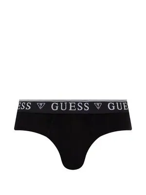 Guess Logo-waistband Briefs - Multicolour