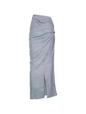ENTIRE STUDIOS Draped Wool Skirt