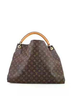 LOUIS VUITTON Artsy Handbag Monogram Canvas Gm Hobo Bag - Brown