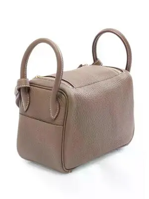 Hermès Mini 2020s Lindy Clemence Shoulder Bag