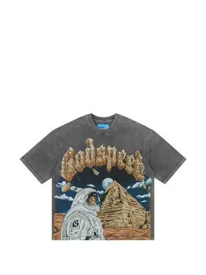 GODSPEED Sphinx Guardian Graphic-print T-shirt - Grey