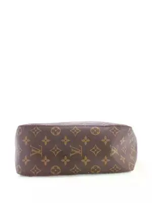 LOUIS VUITTON Looping Handbag Monogram Canvas Mm Satchel - Brown